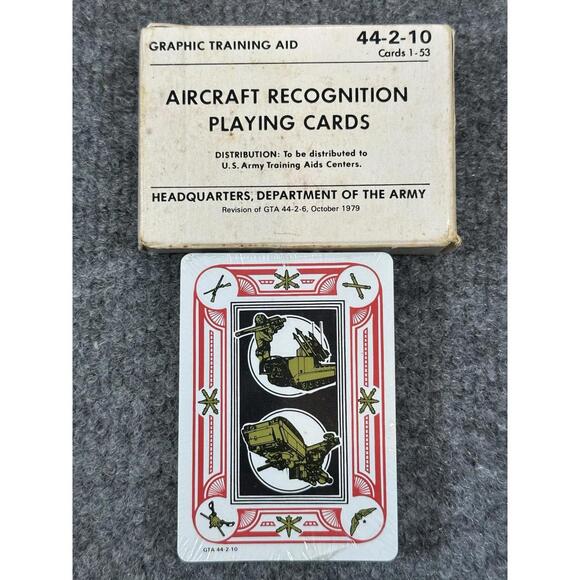 Other | Vintage Military 1979 Us Army Air Force Aircraft Recognition ...